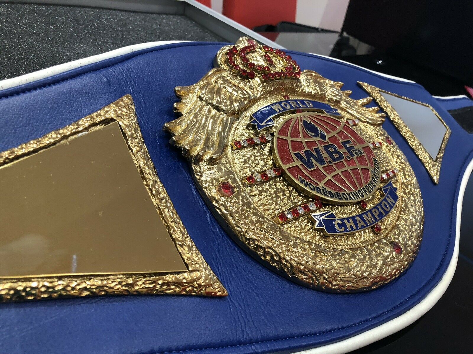 WBF Boxing Championship Title Belt - Ultra Power Wrestling Belts