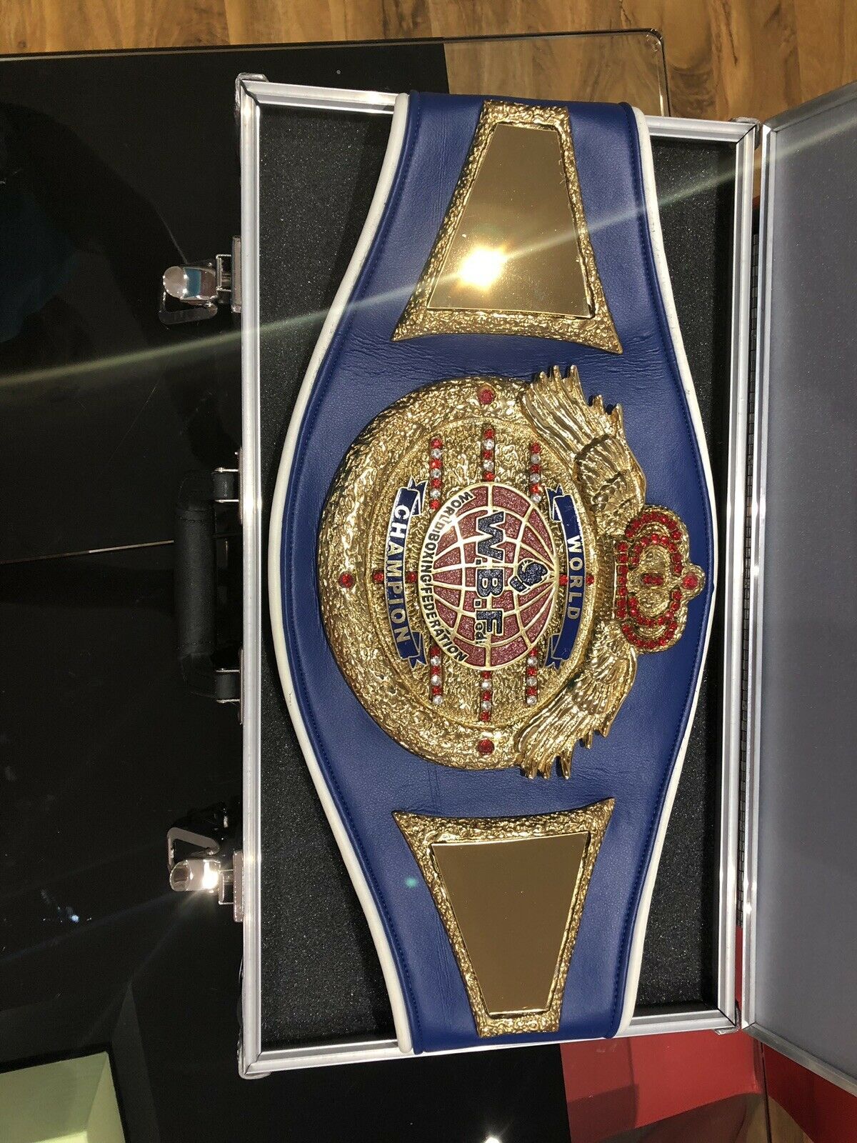 WBF Boxing Championship Title Belt - Ultra Power Wrestling Belts